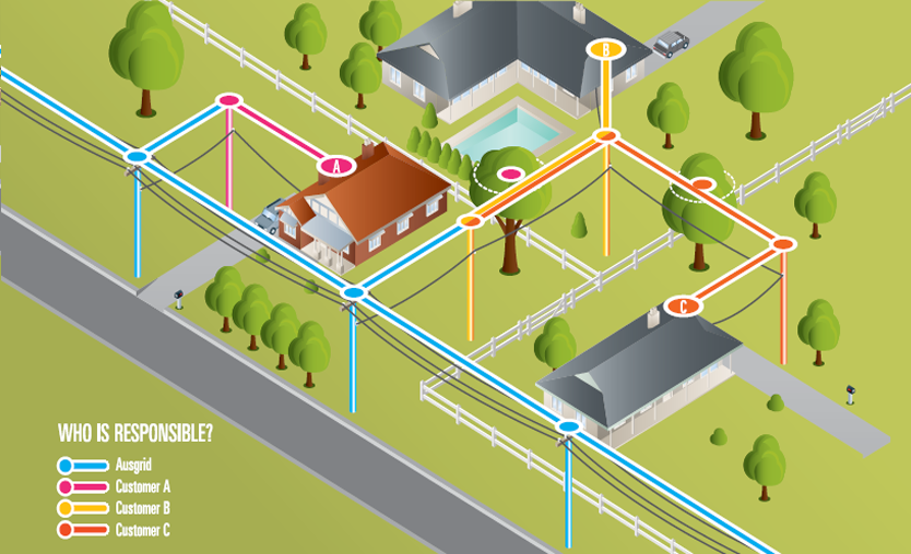 Private poles - Ausgrid